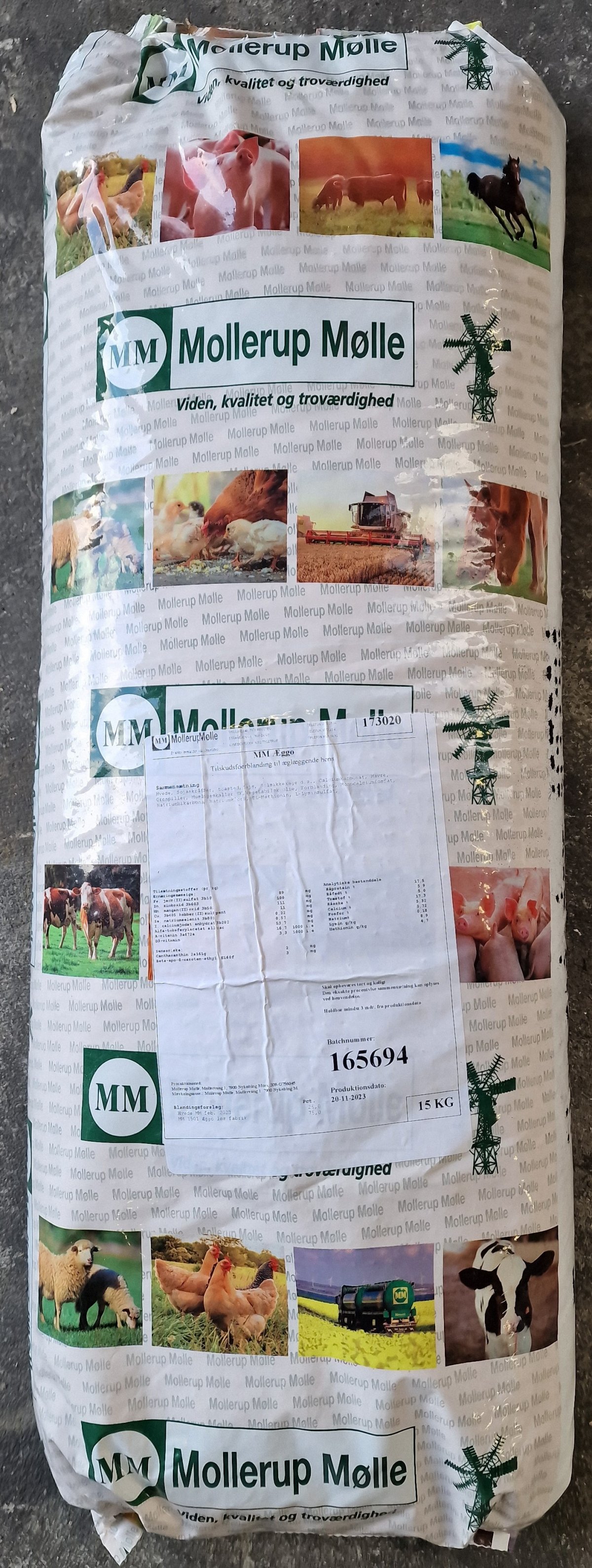 Æg-go Tilskudsfoder til høns 15kg - Fjerkræ - S.F Handel